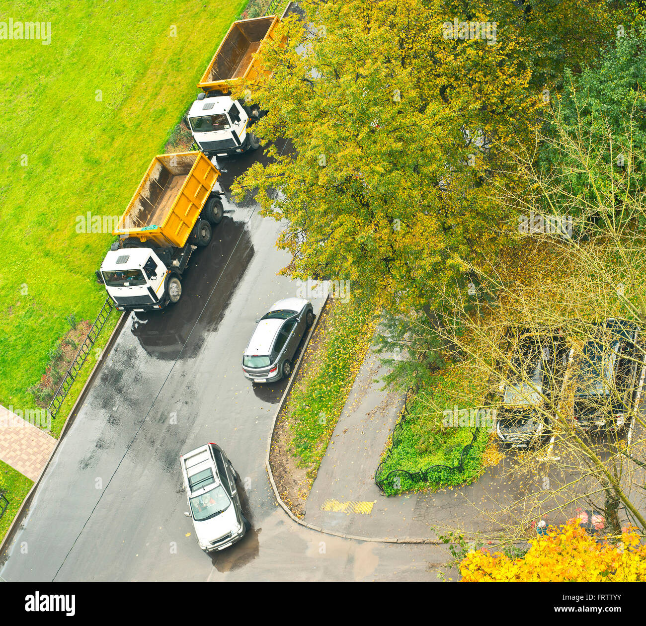 urban above view Stock Photo - Alamy