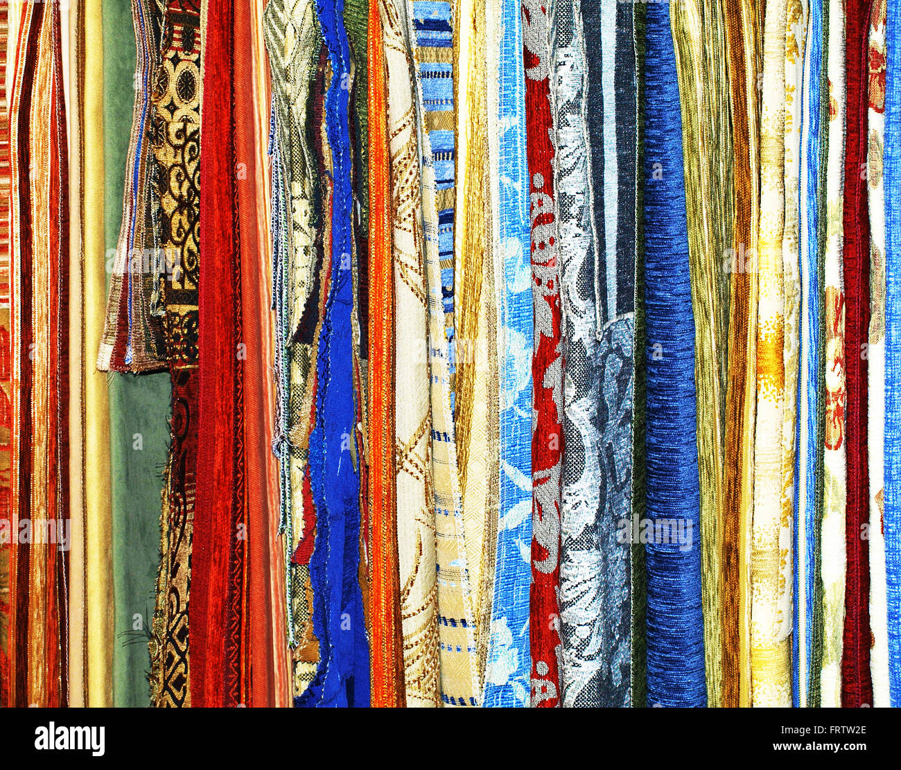 Swatches of fabrics hi-res stock photography and images - Alamy