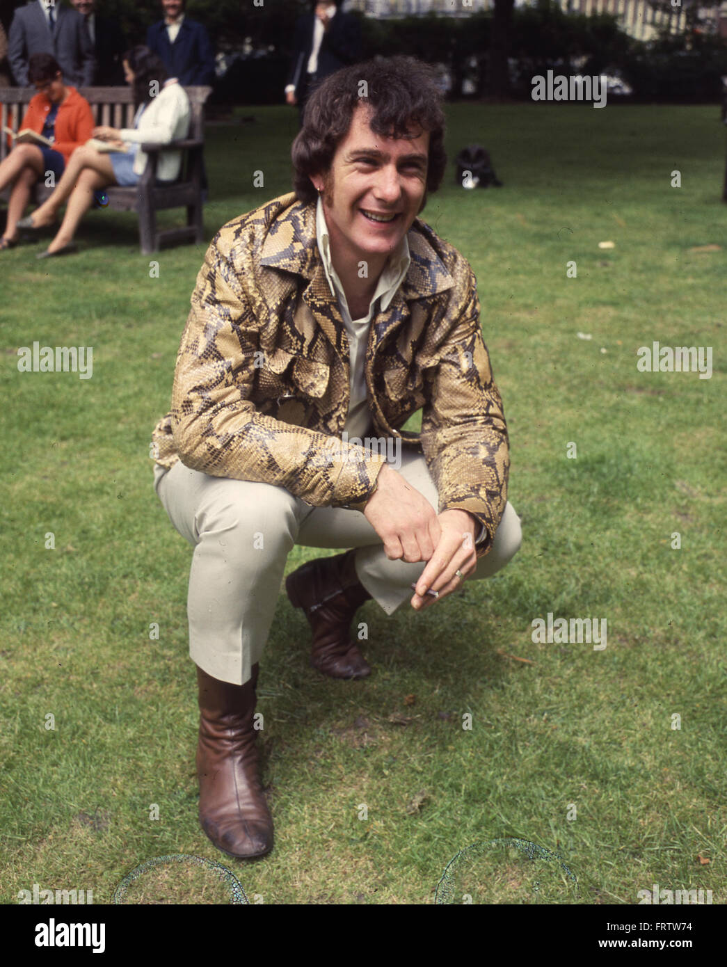 DON PARTRIDGE (1941-2010) English singer/songwriter about 1968 Stock ...
