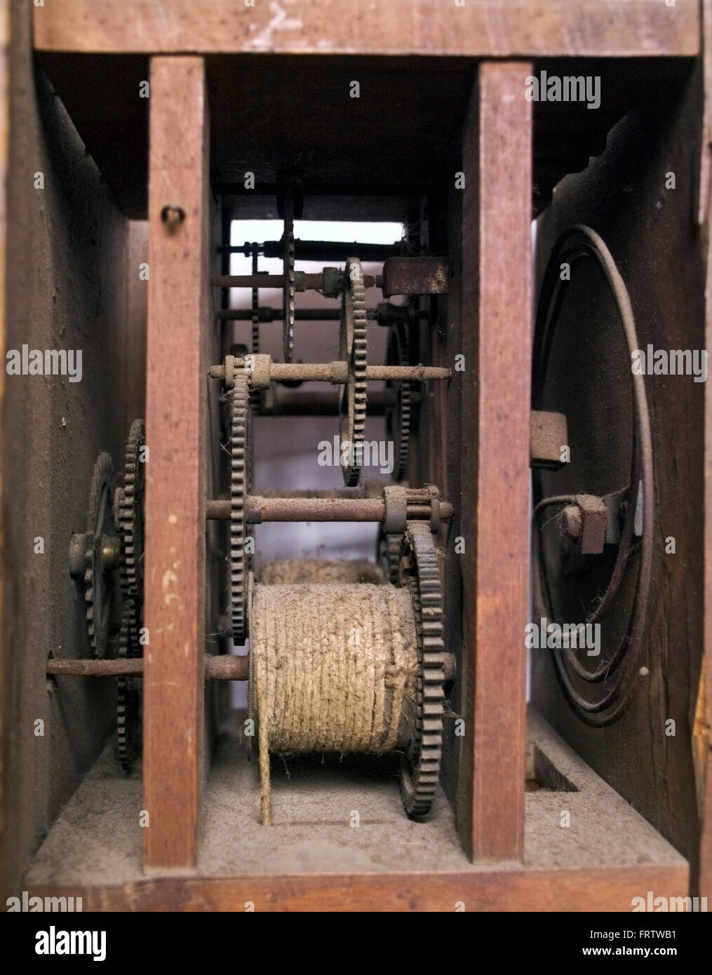 Old dusty clock hi-res stock photography and images - Alamy