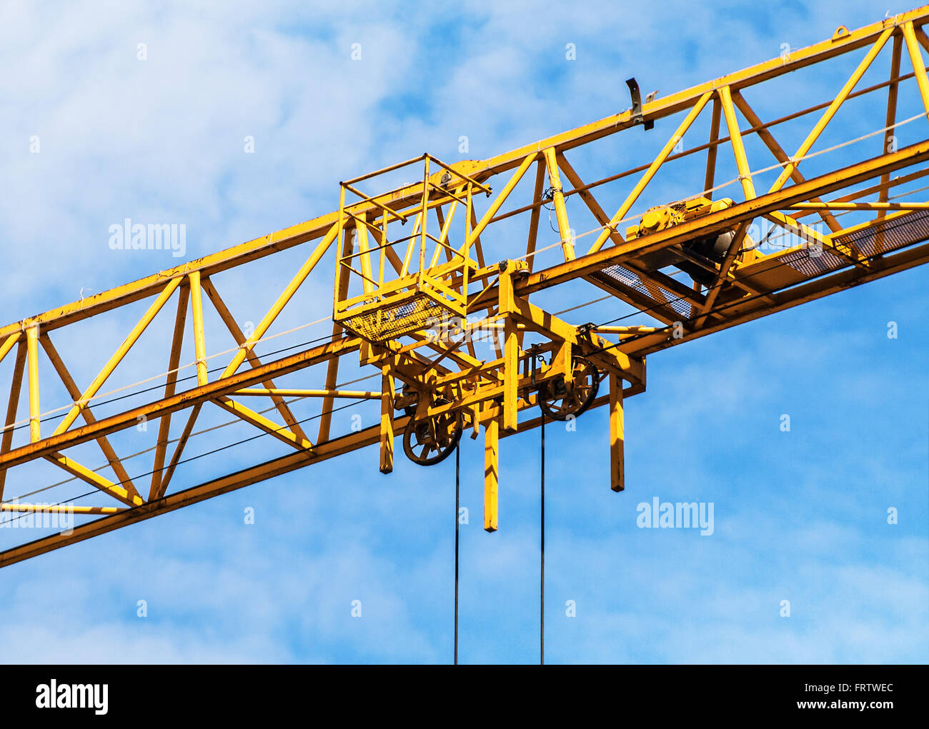 construction crane, closeup Stock Photo - Alamy