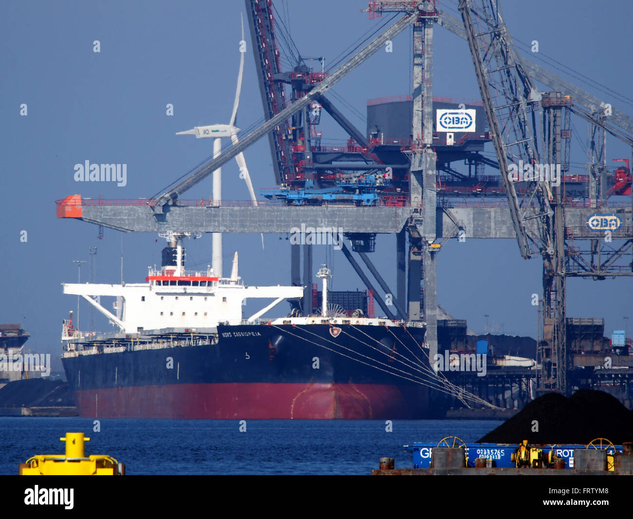 The Nord Cassiopeia, a modern container ship with IMO number 9478846 ...
