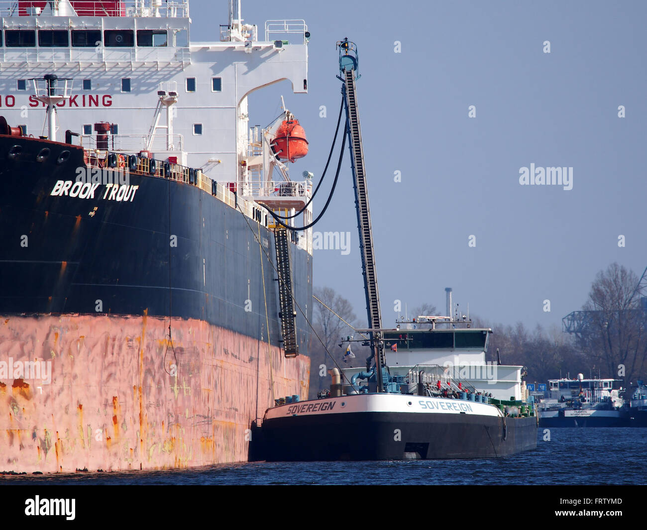 The Sovereign is a 2006-built vessel identified by IMO 02327379 ...