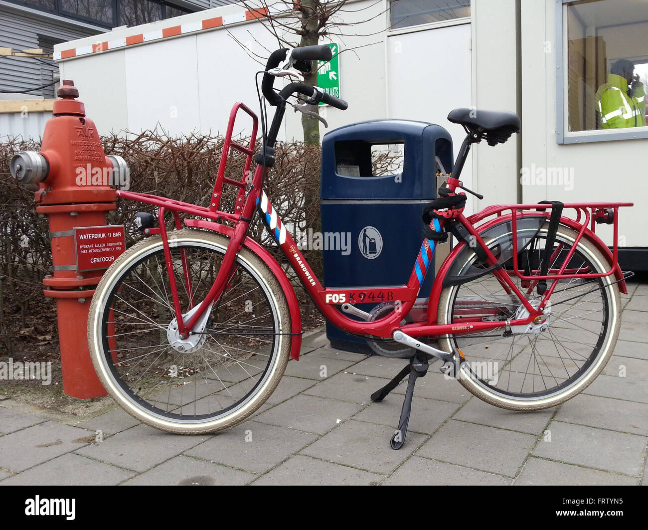 The Brandweer fiets unit F05 is a unique Dutch bicycle unit used by ...
