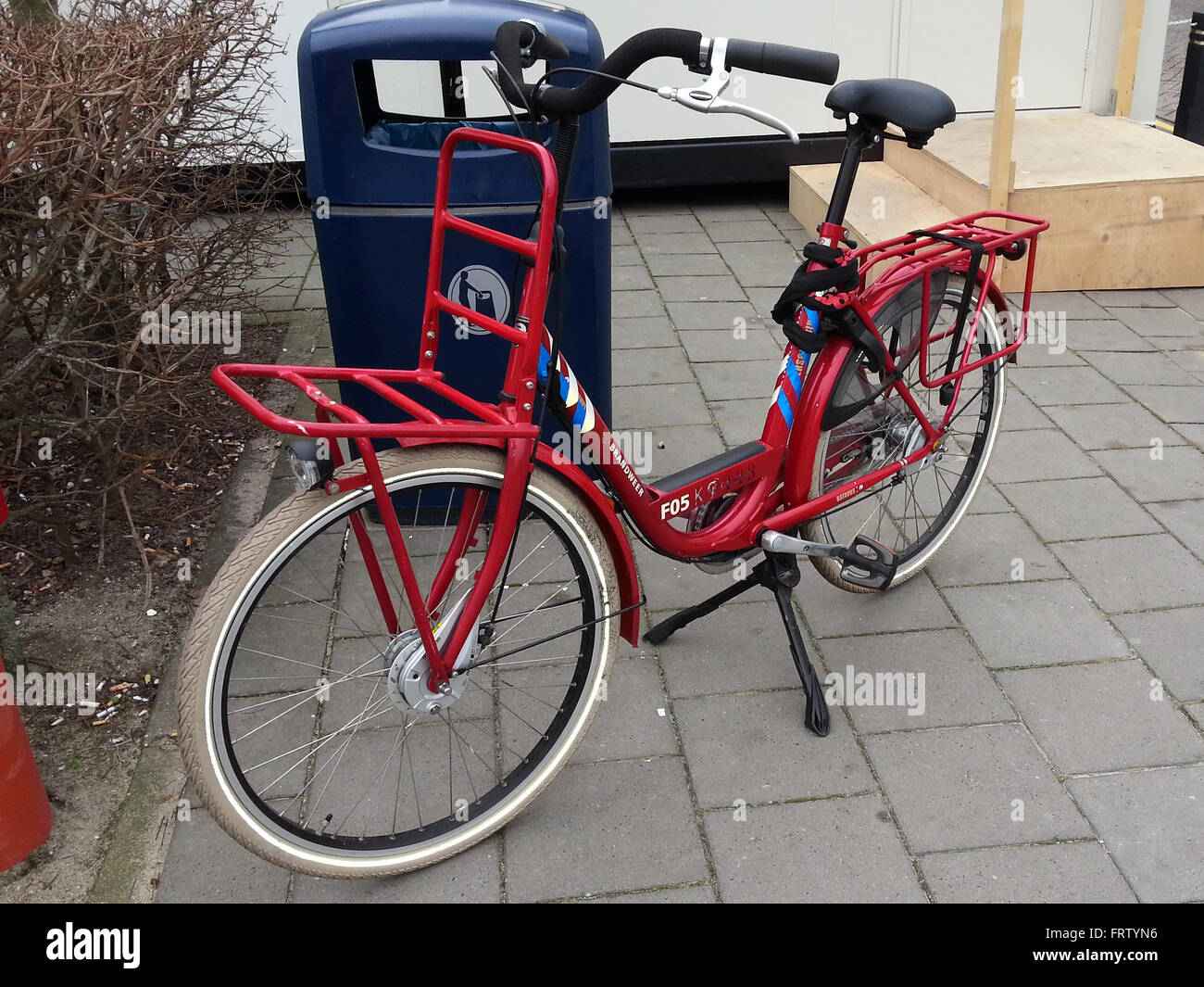 Brandweer fiets unit F05 Stock Photo - Alamy