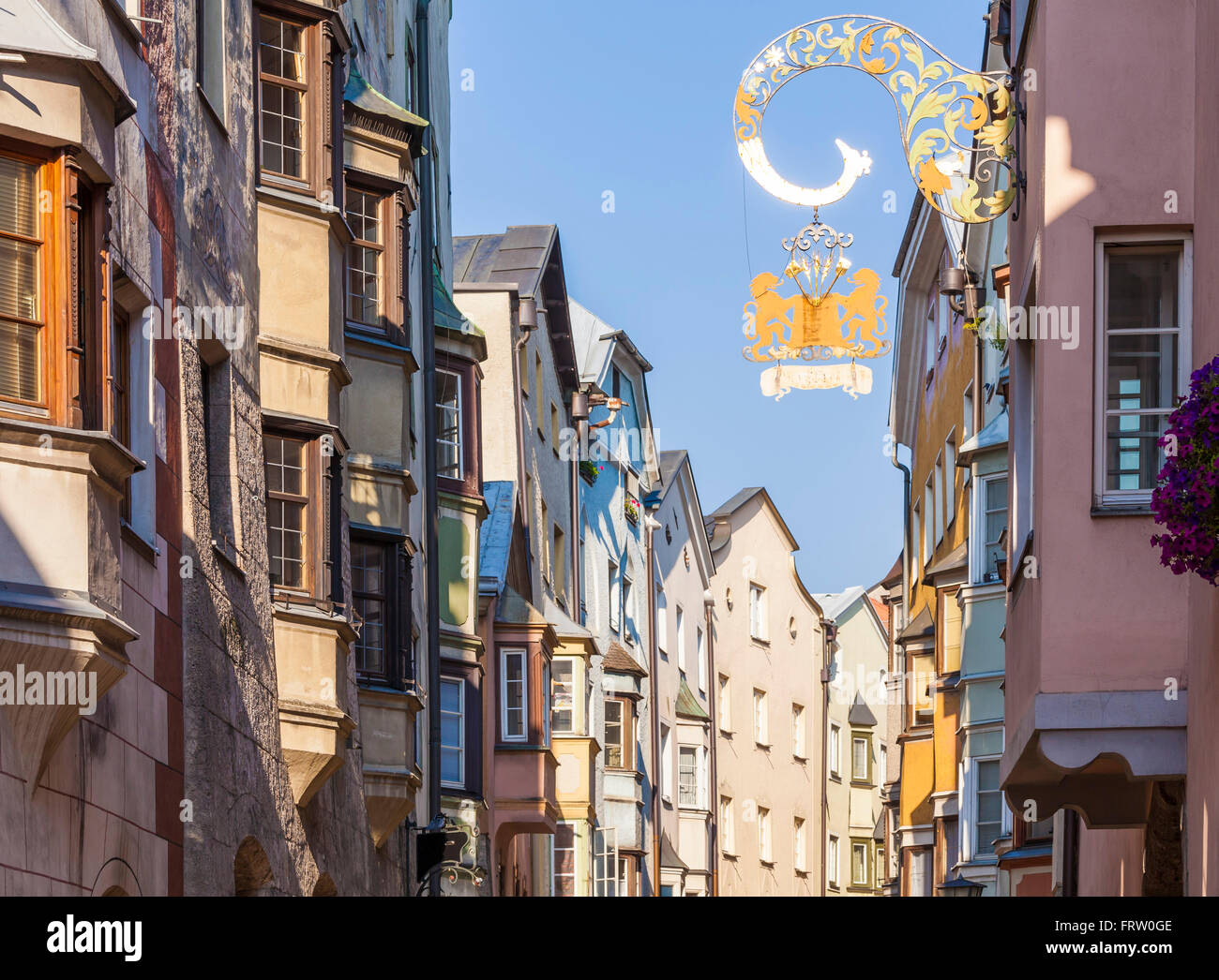 Historic town of hall in tyrol hi-res stock photography and images - Alamy