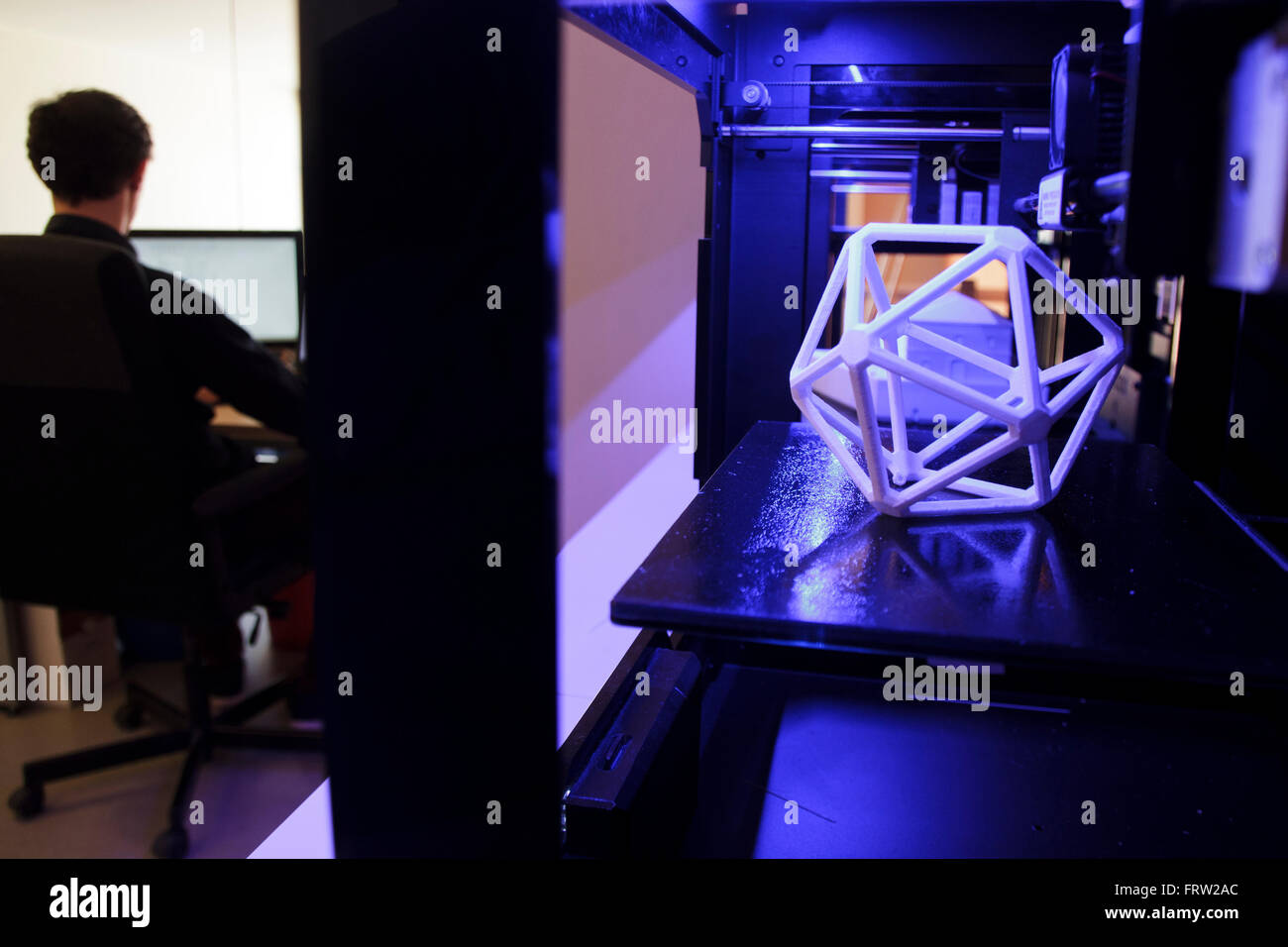 3d man computer hi-res stock photography and images - Alamy