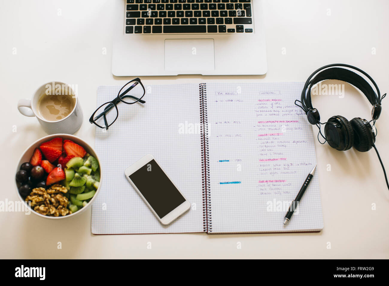 Workplace at home office Stock Photo - Alamy