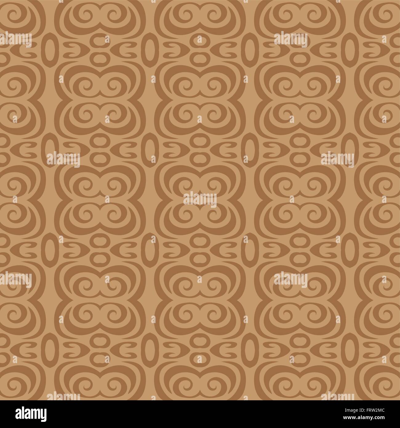 seamless wallpaper. retro repeating pattern. The brown pattern Stock ...