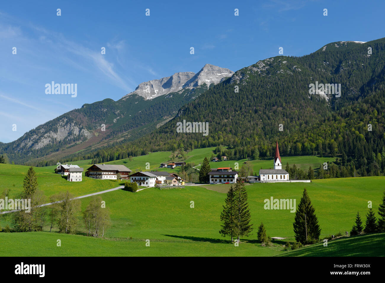 Austria, Tyrol, Steinberg am Rofan Stock Photo - Alamy