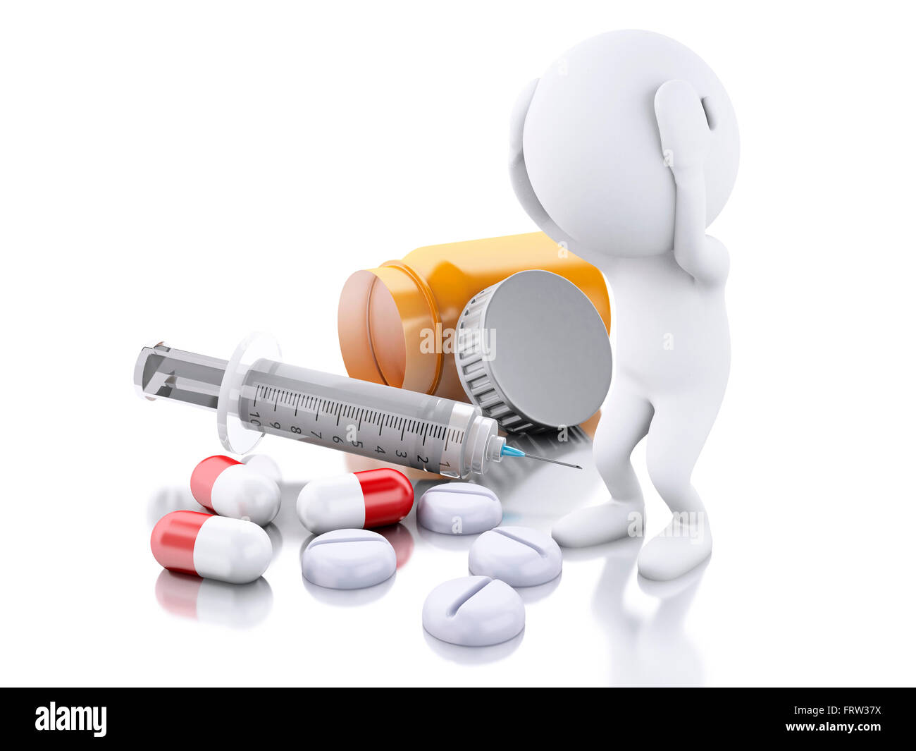 Injection need illustration hi-res stock photography and images - Alamy