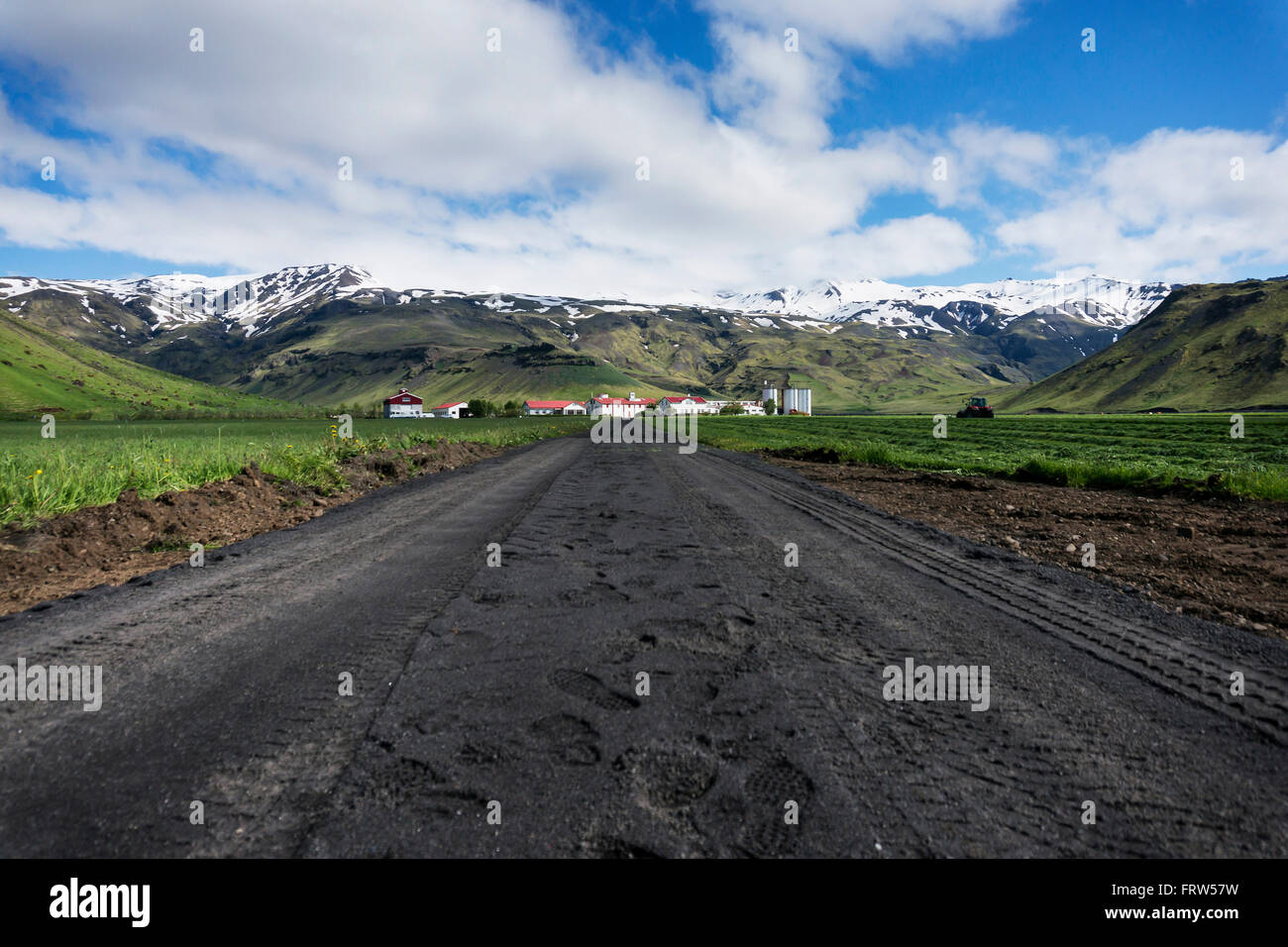 Iceland, volcano Eyjafjallajokull Stock Photo - Alamy