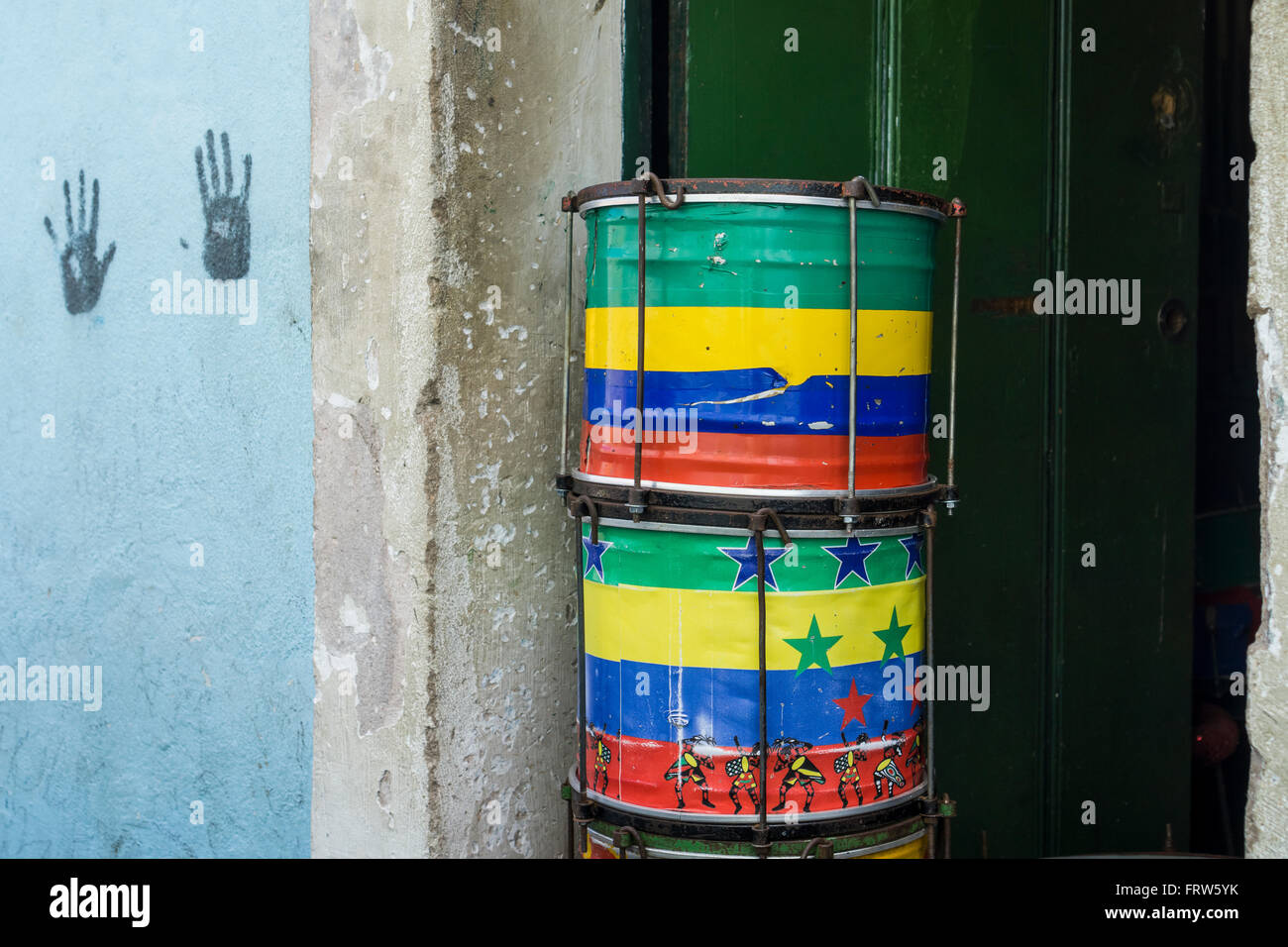 Drums for Samba music Stock Photo - Alamy