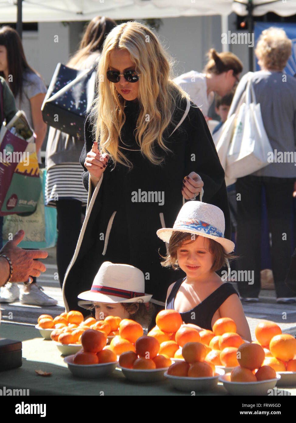 Rachel Zoe and husband Rodger Berman take their two sons, Skyler and ...