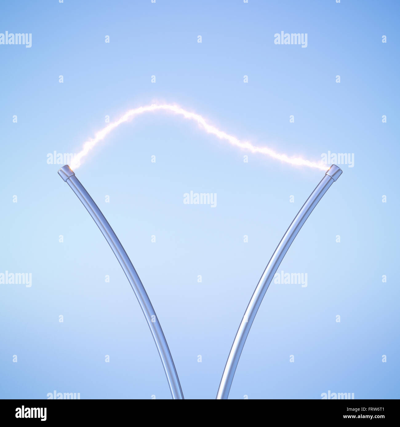 3D Rendering, wires, power cables, connection, carrying Stock Photo - Alamy