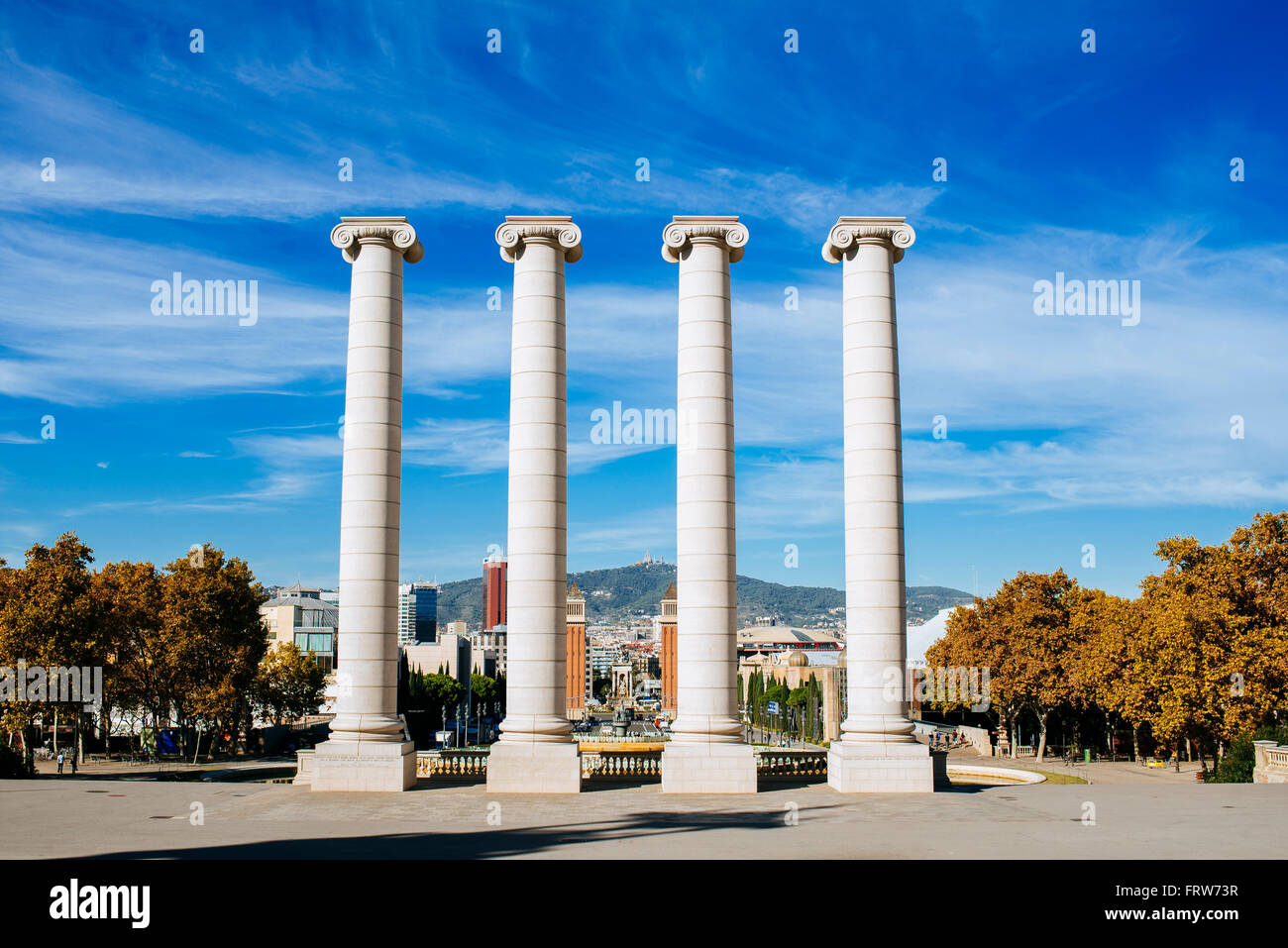 The four columns hi-res stock photography and images - Alamy