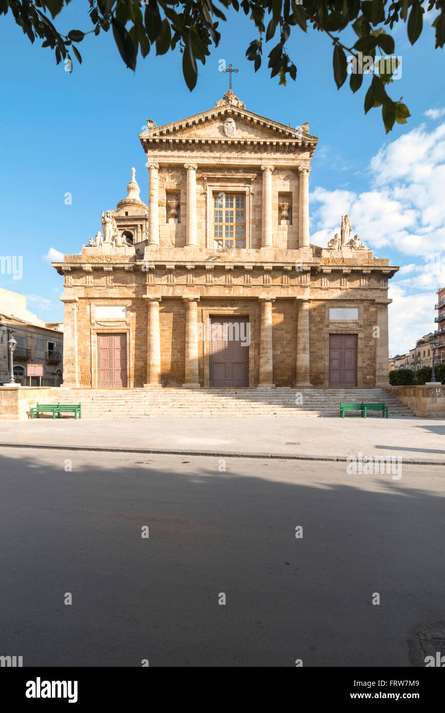 Italy, Sicily, Province of Caltanissetta, Gela, Church Chiesa Madre ...
