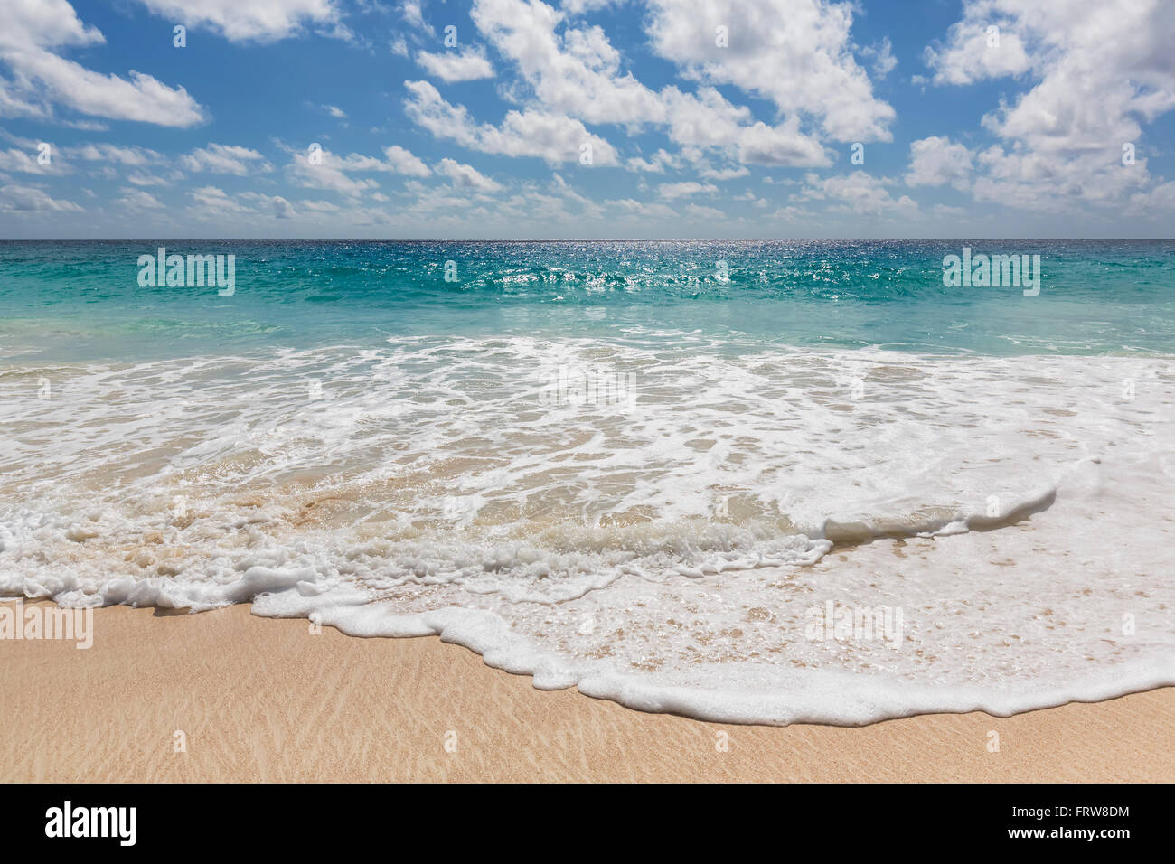 Seychelles, Indian Ocean, Mahe Island, Beach Anse Intendance Stock ...