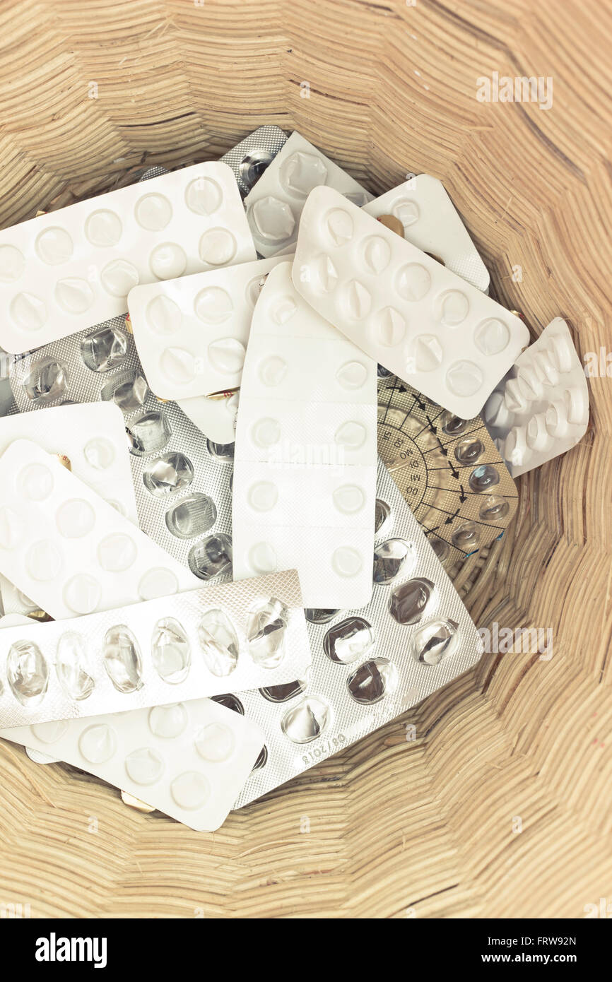 Empty tablets hi-res stock photography and images - Alamy