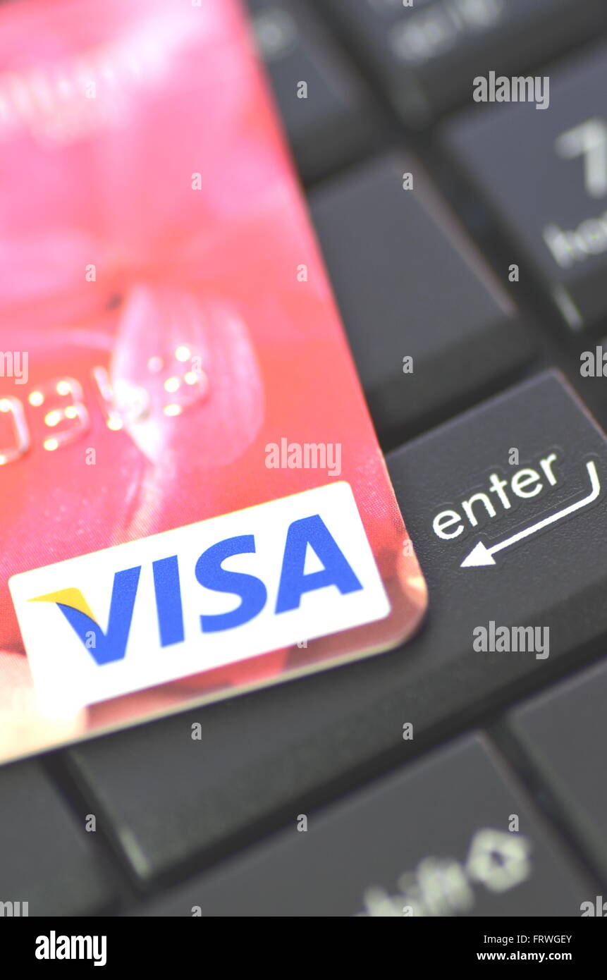 Visa check card hi-res stock photography and images - Alamy