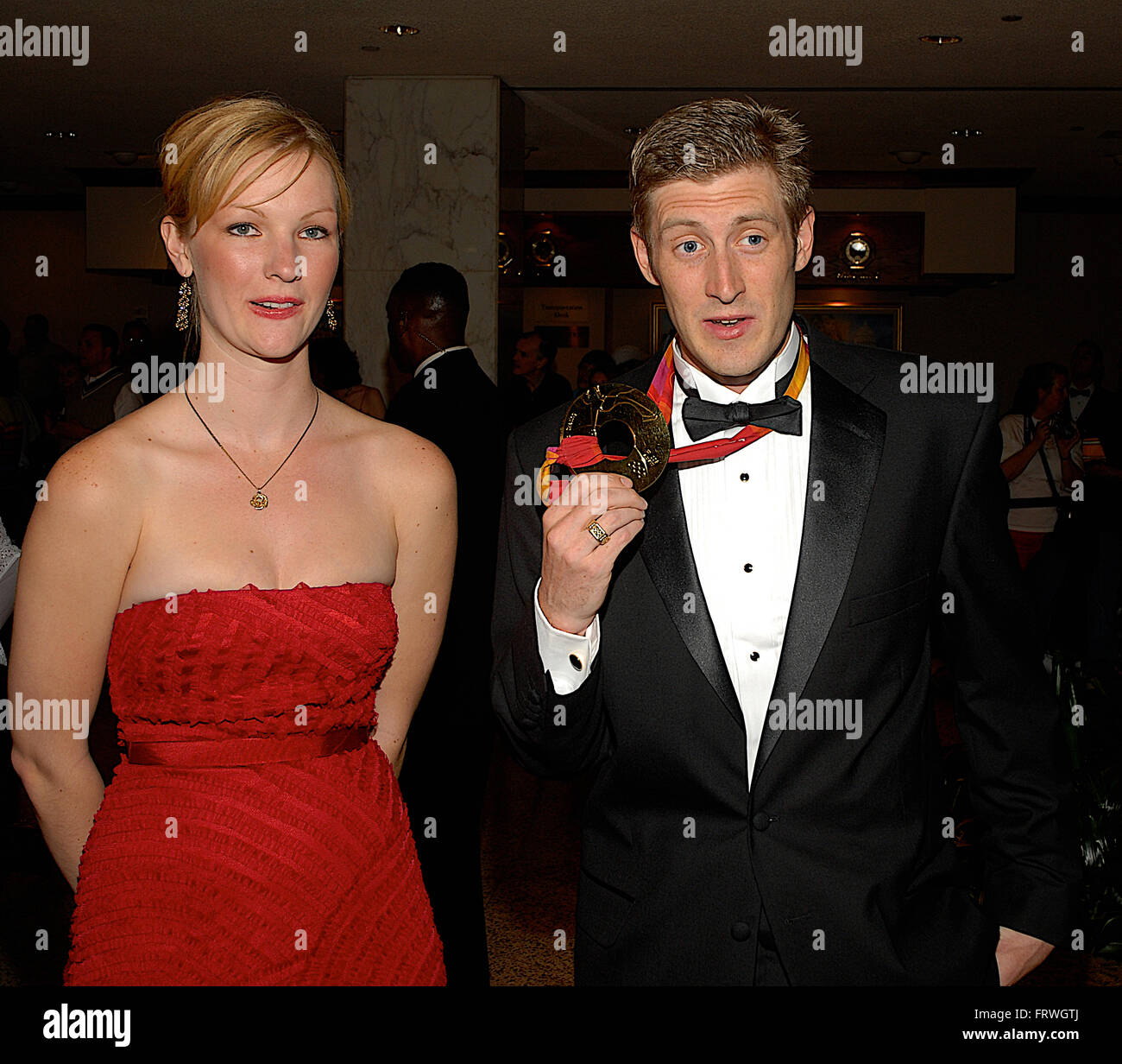 Washington, DC., USA, 29th April, 2006 Olympic Gold Medalist Joey Cheek ...