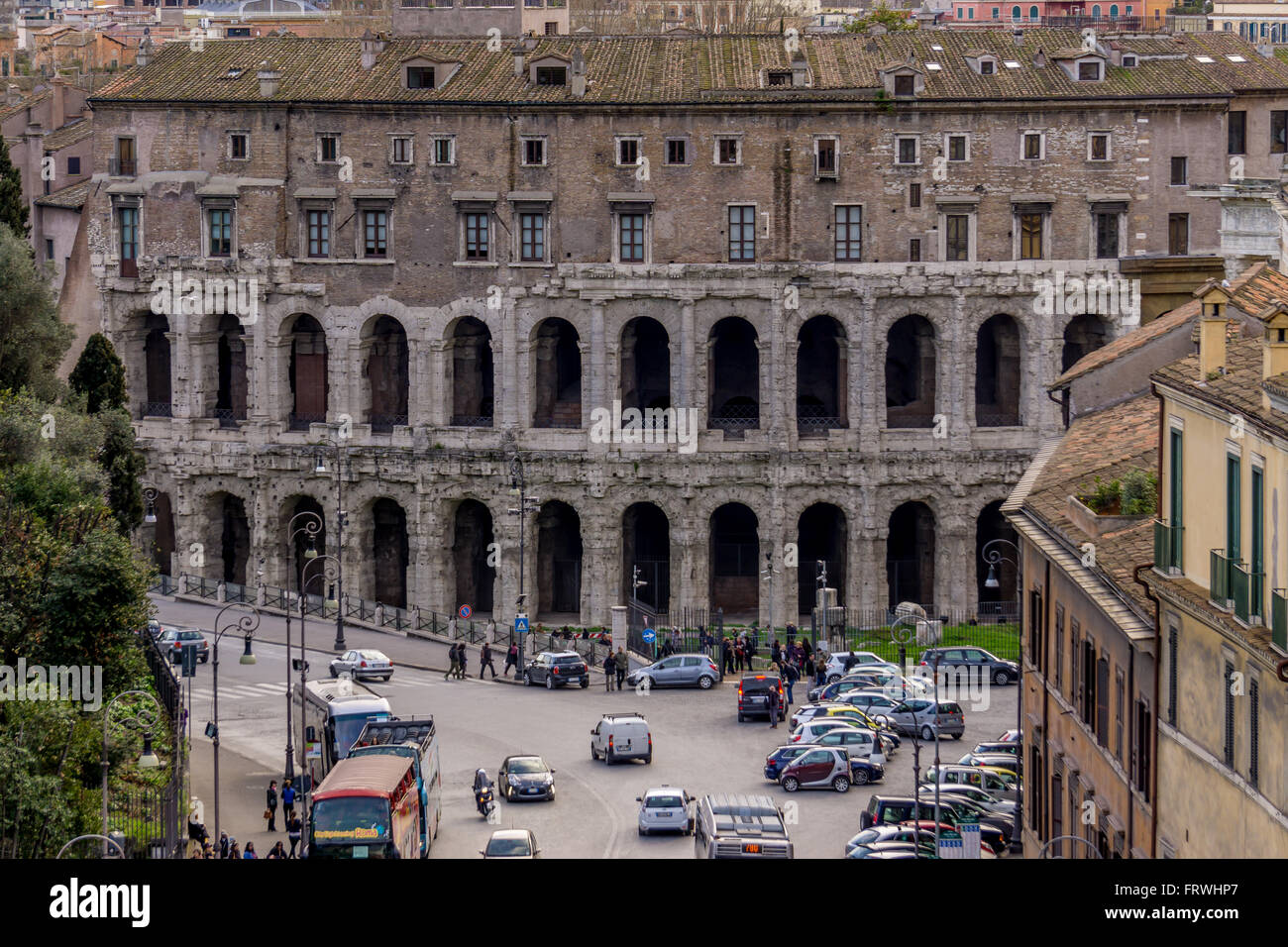 Theatre of Marcellus (Teatro di Marcello), Rome, Italy Stock Photo - Alamy