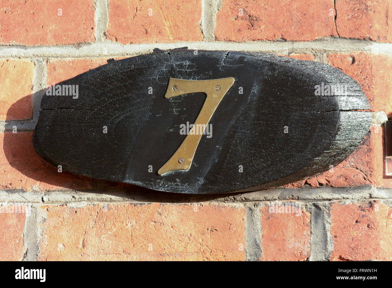House number 7 sign hi-res stock photography and images - Alamy