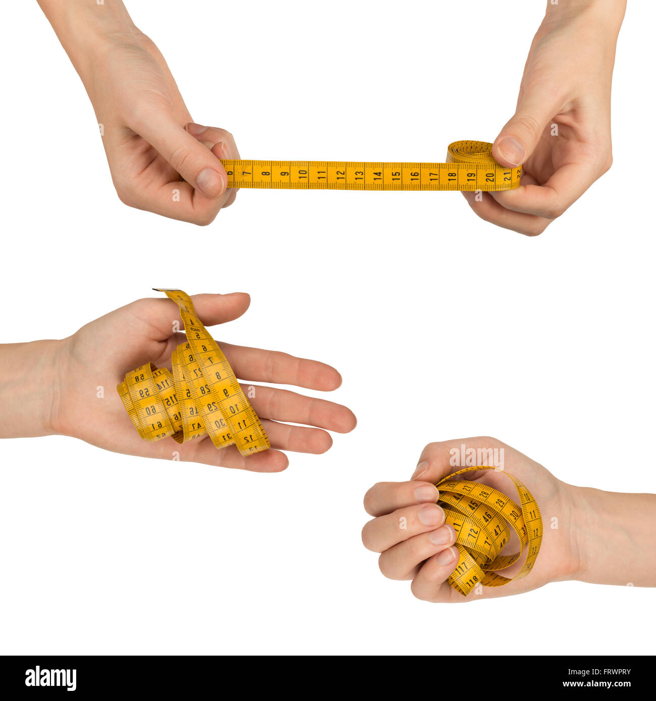 Set of human hands Stock Photo - Alamy