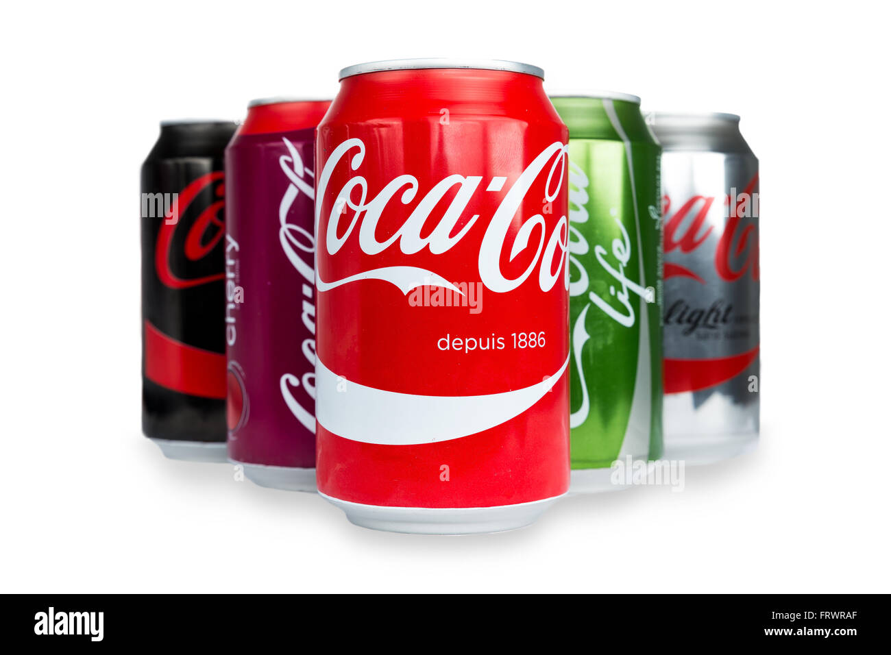 Green coca cola life logo Cut Out Stock Images & Pictures - Alamy