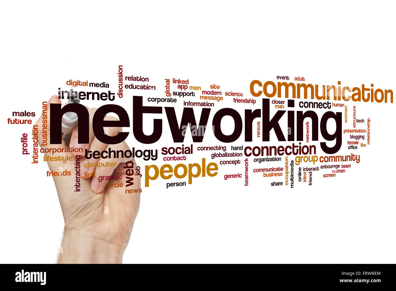 Business networking Cut Out Stock Images & Pictures - Alamy