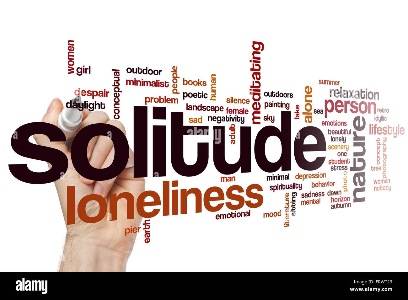 Concept alone hi-res stock photography and images - Alamy