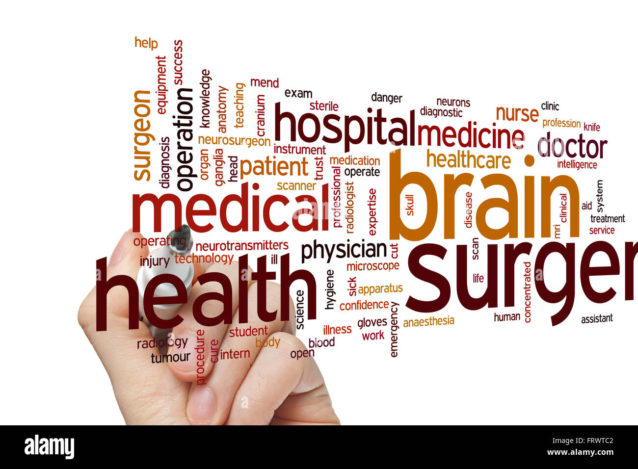 Surgeon surgery medicine word hi-res stock photography and images - Alamy