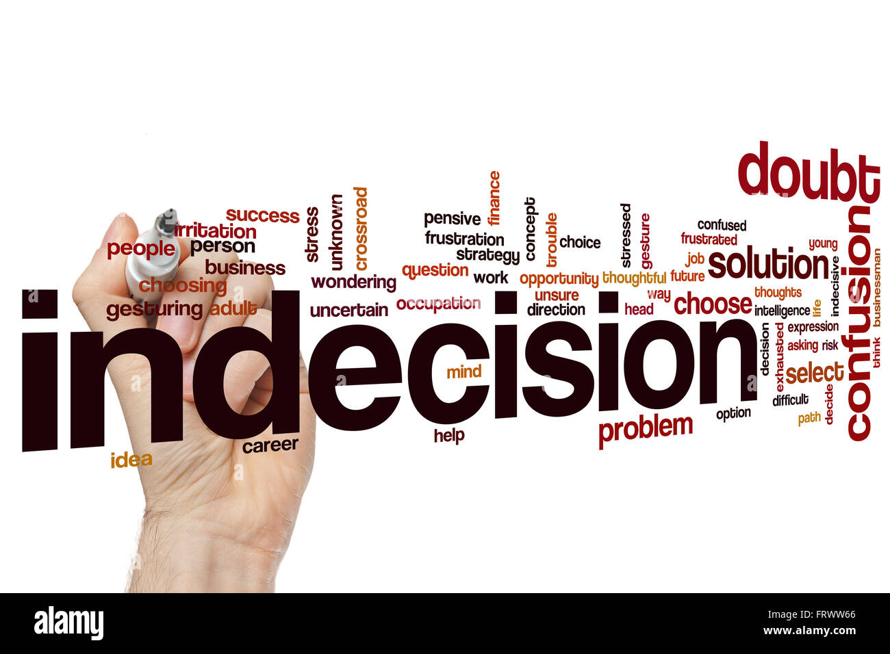 Indecisive indecision hi-res stock photography and images - Alamy