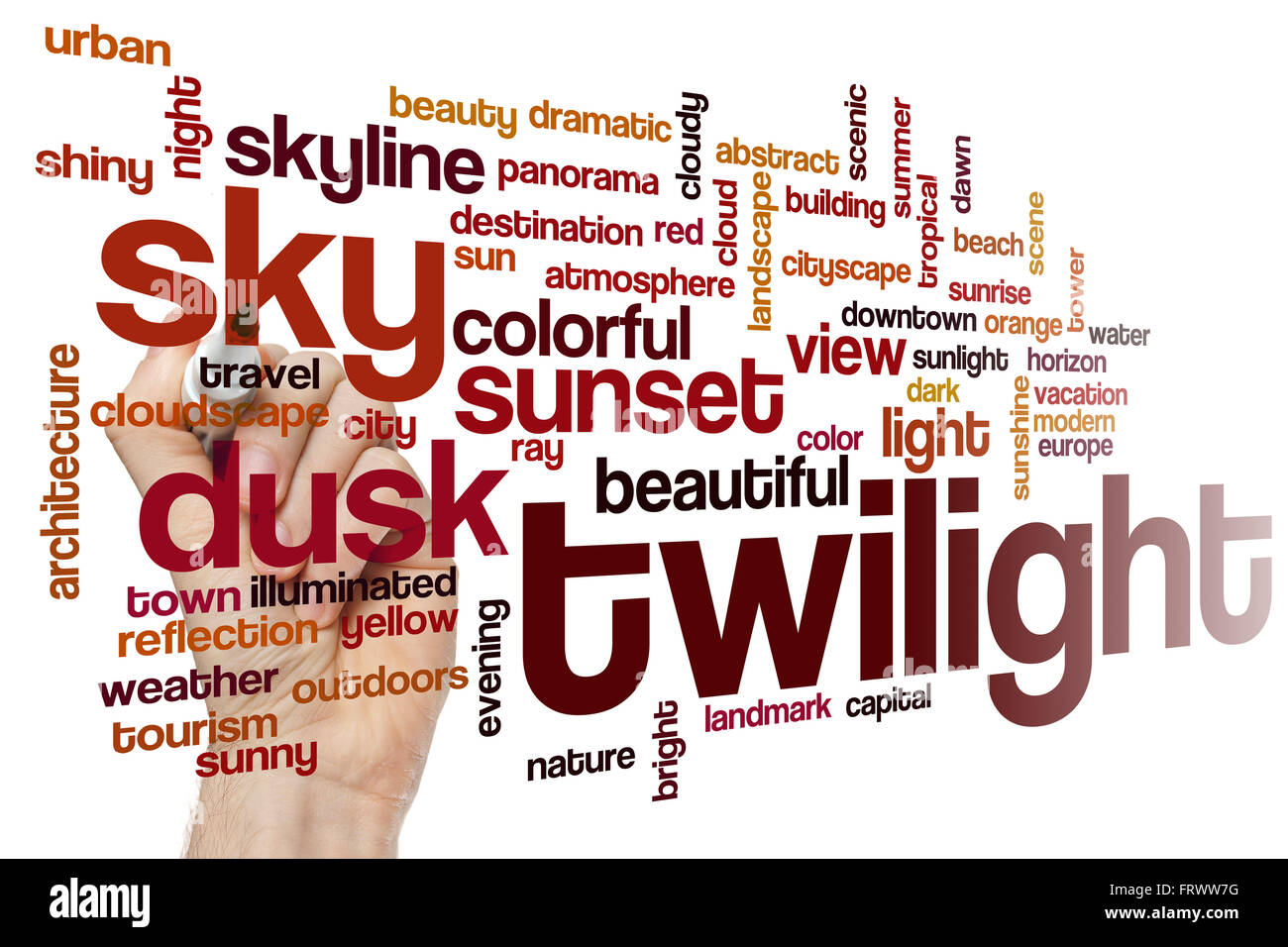 Skyline twilight Cut Out Stock Images & Pictures - Alamy