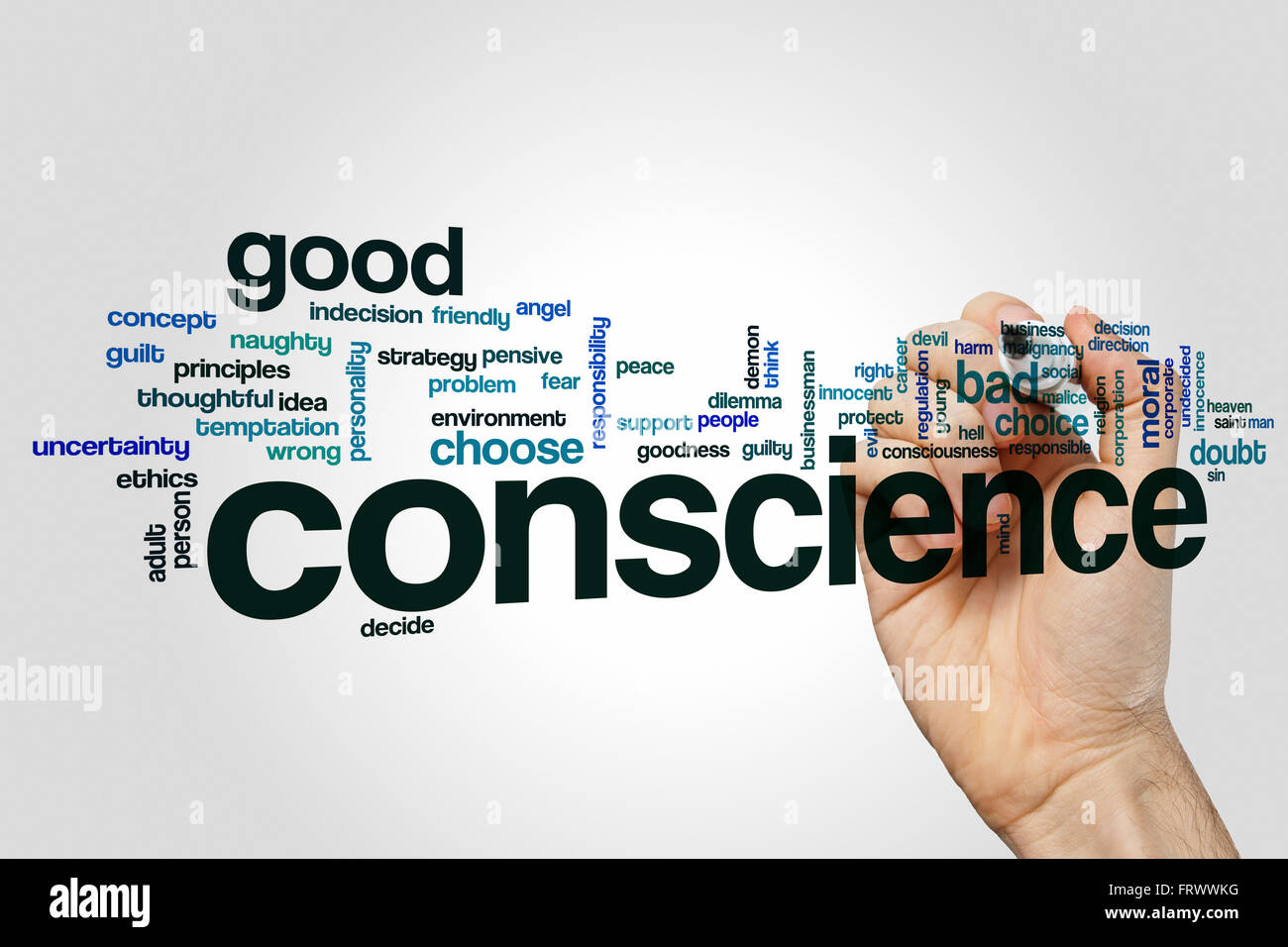 Good and bad conscience hi-res stock photography and images - Alamy