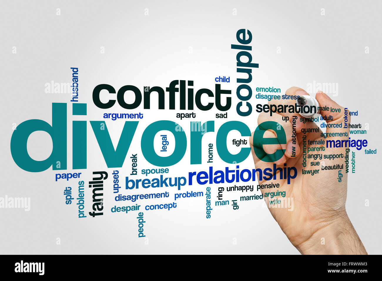 Split word sign hi-res stock photography and images - Alamy