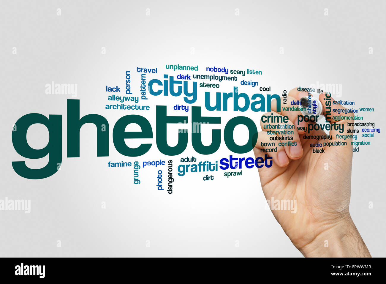 Black ghetto hi-res stock photography and images - Alamy