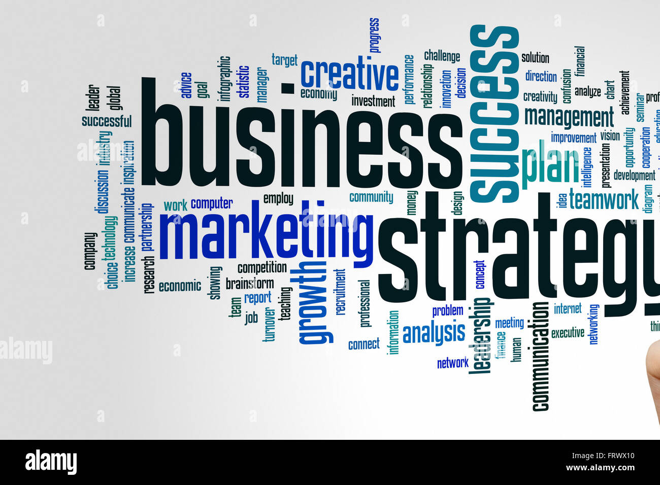 Strategy cloud concept hi-res stock photography and images - Alamy