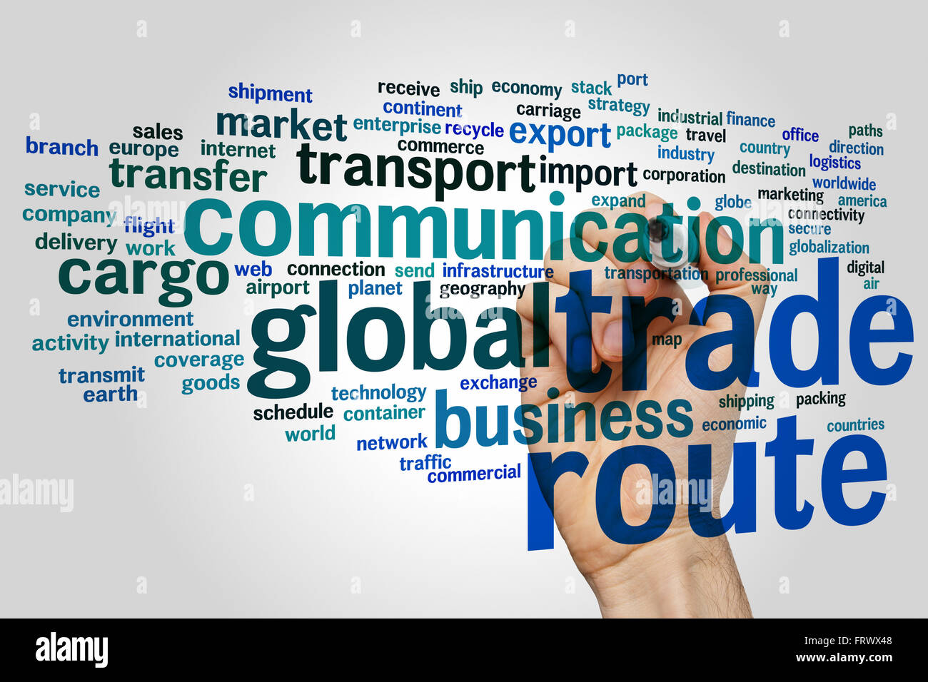 Trade route map hi-res stock photography and images - Alamy