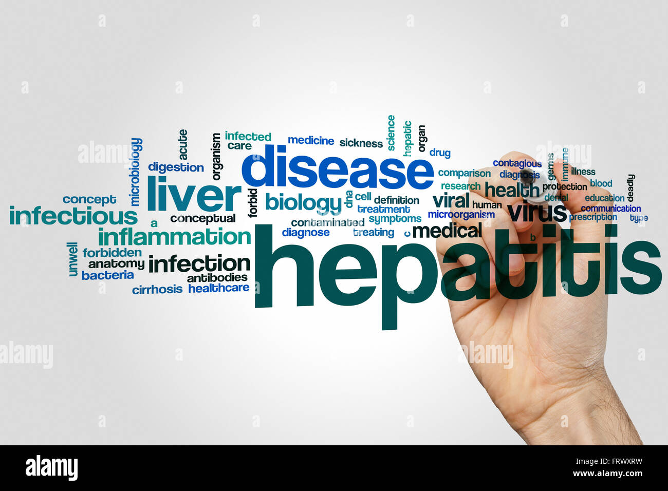 Hepatitis symptoms cirrhosis treatment hi-res stock photography and ...
