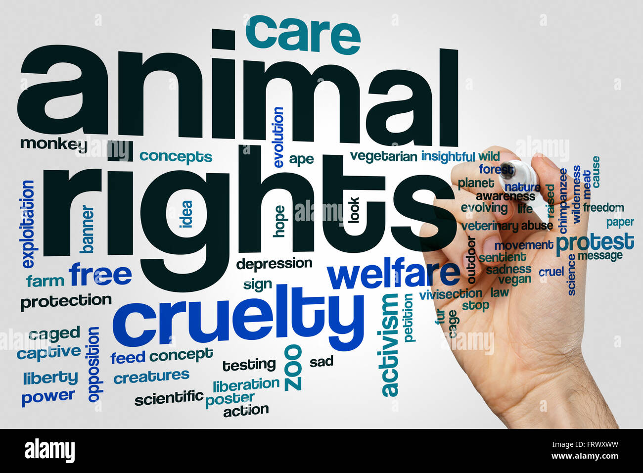 Animal rights poster hi-res stock photography and images - Alamy