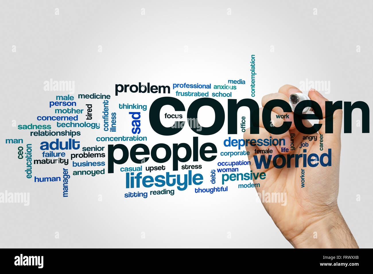 Work related problems hi-res stock photography and images - Alamy