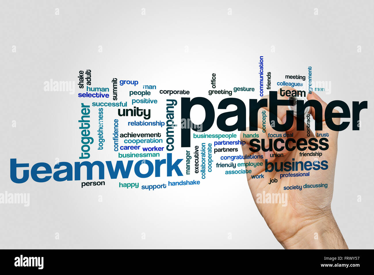 Partner word hi-res stock photography and images - Alamy
