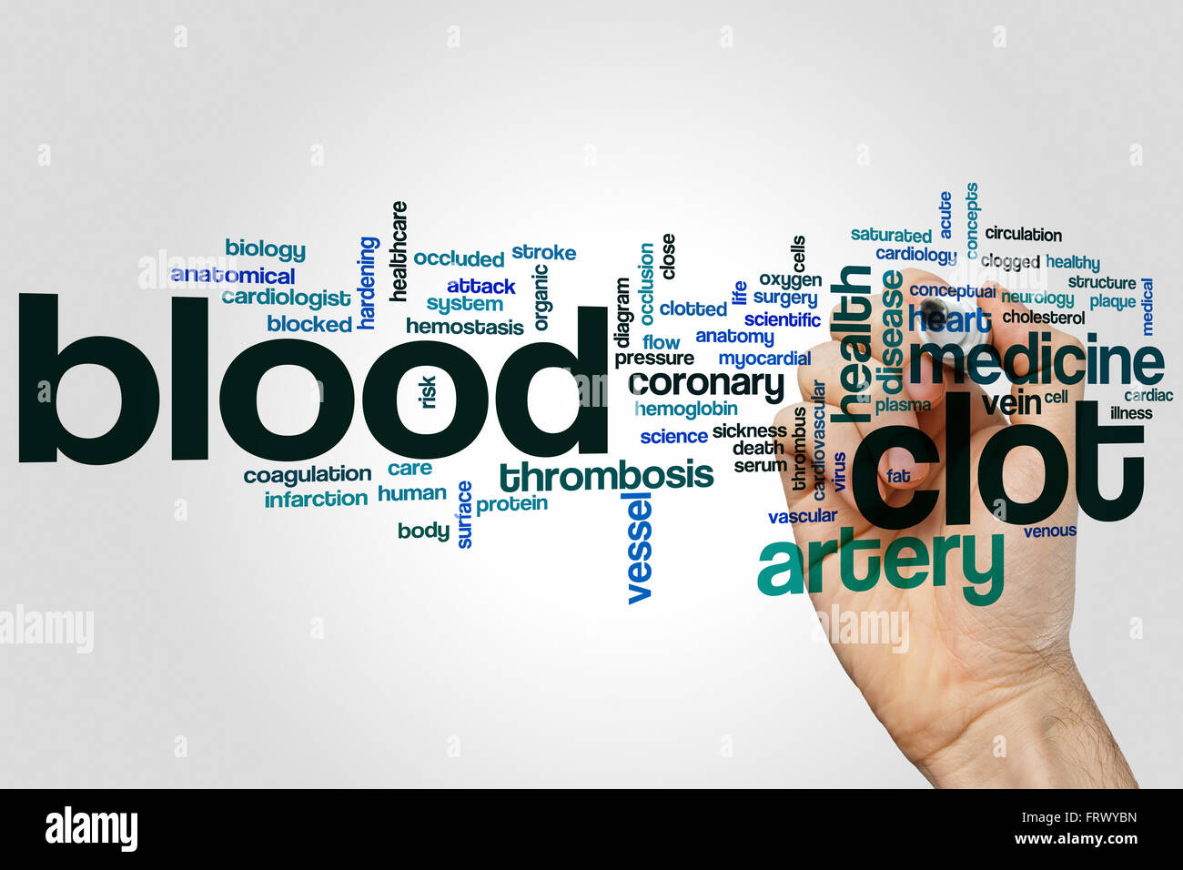 Blood clot, thrombosis, heart hi-res stock photography and images - Alamy