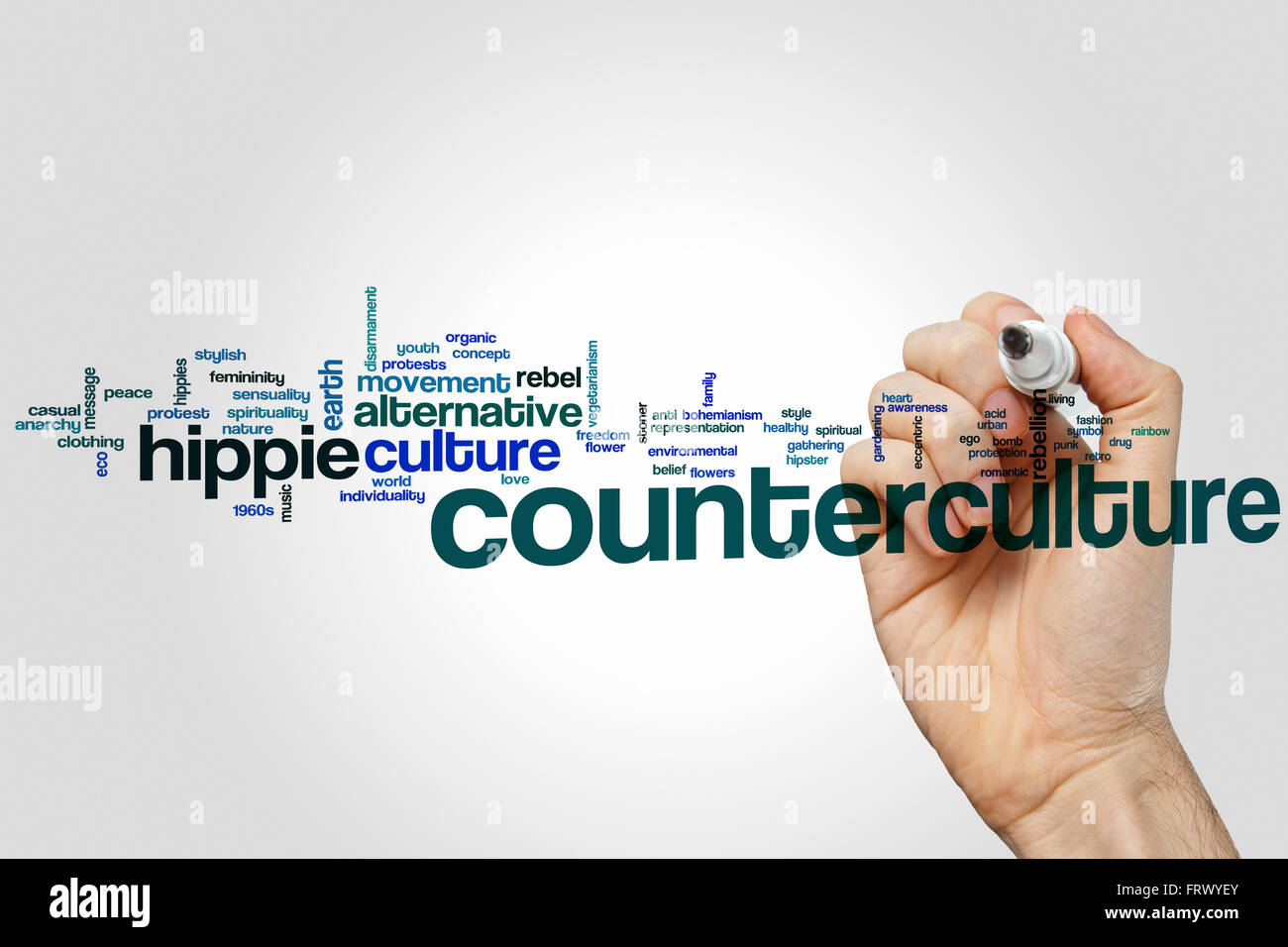 Counterculture movement hi-res stock photography and images - Alamy