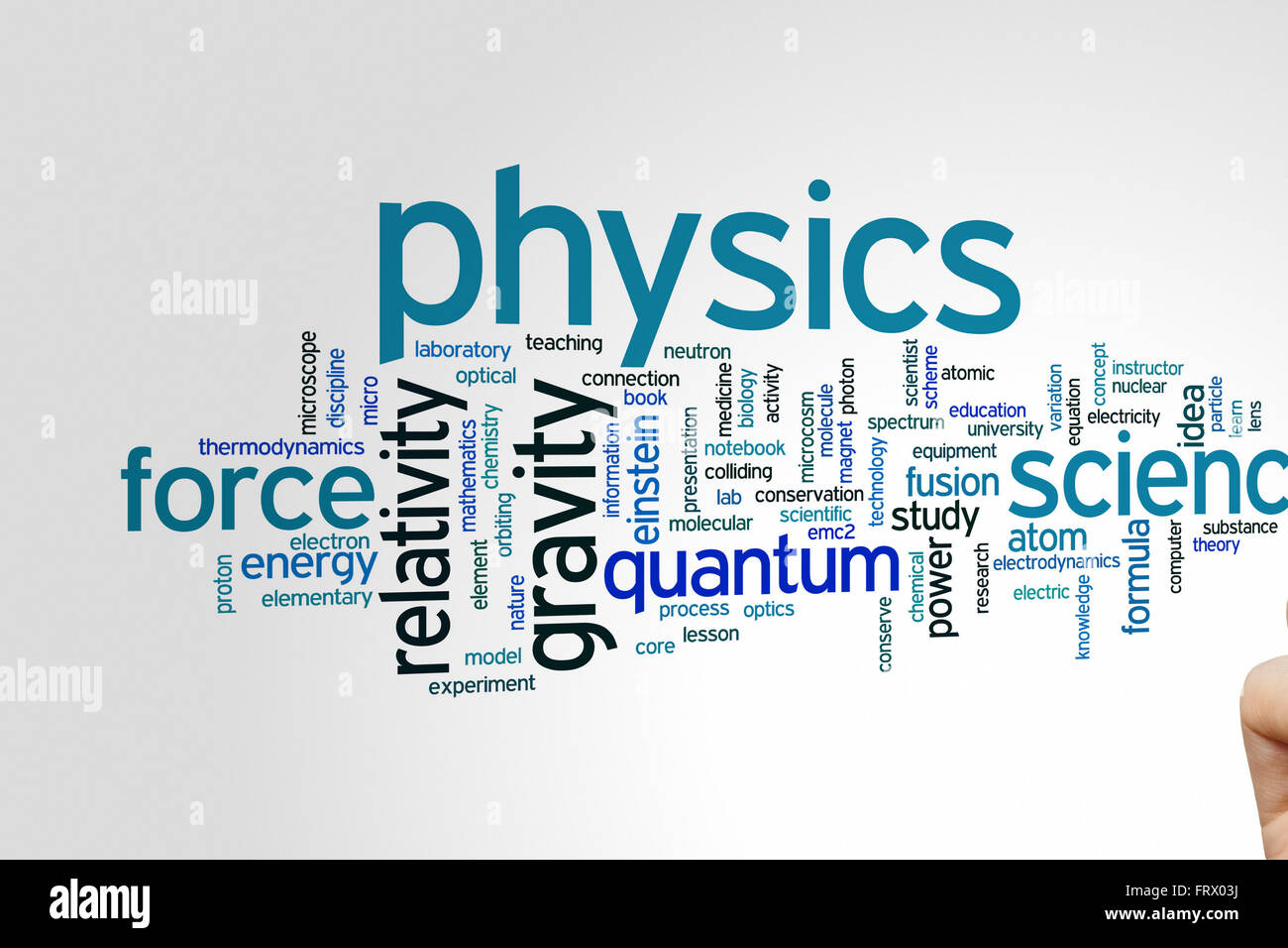 Physics concept word cloud background Stock Photo - Alamy