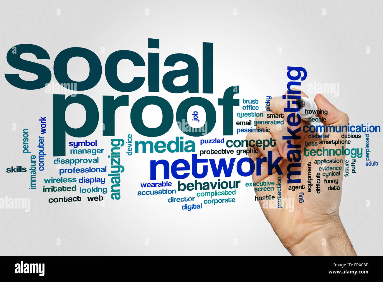 Social network word hi-res stock photography and images - Alamy