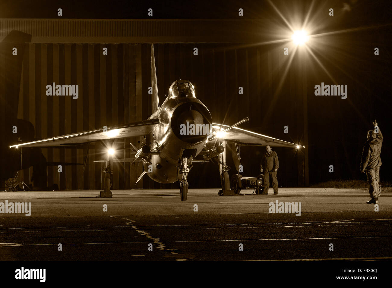 English electric lightning jet fighter hi-res stock photography and ...