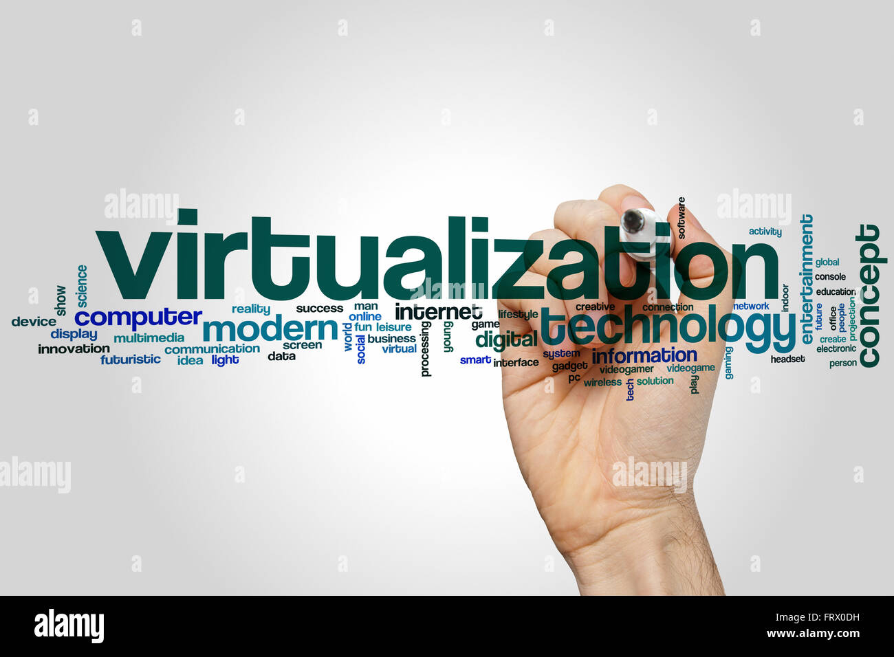 Digital virtualization hi-res stock photography and images - Alamy