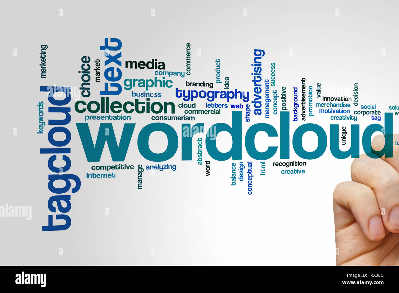 World cloud hi-res stock photography and images - Alamy